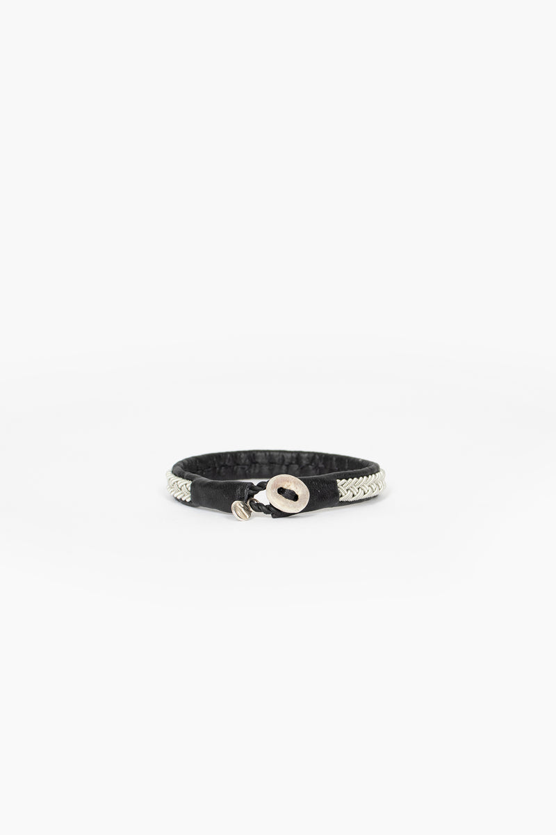 Maria Rudman Black Hide A Bracelet 9 – Envoy of Belfast