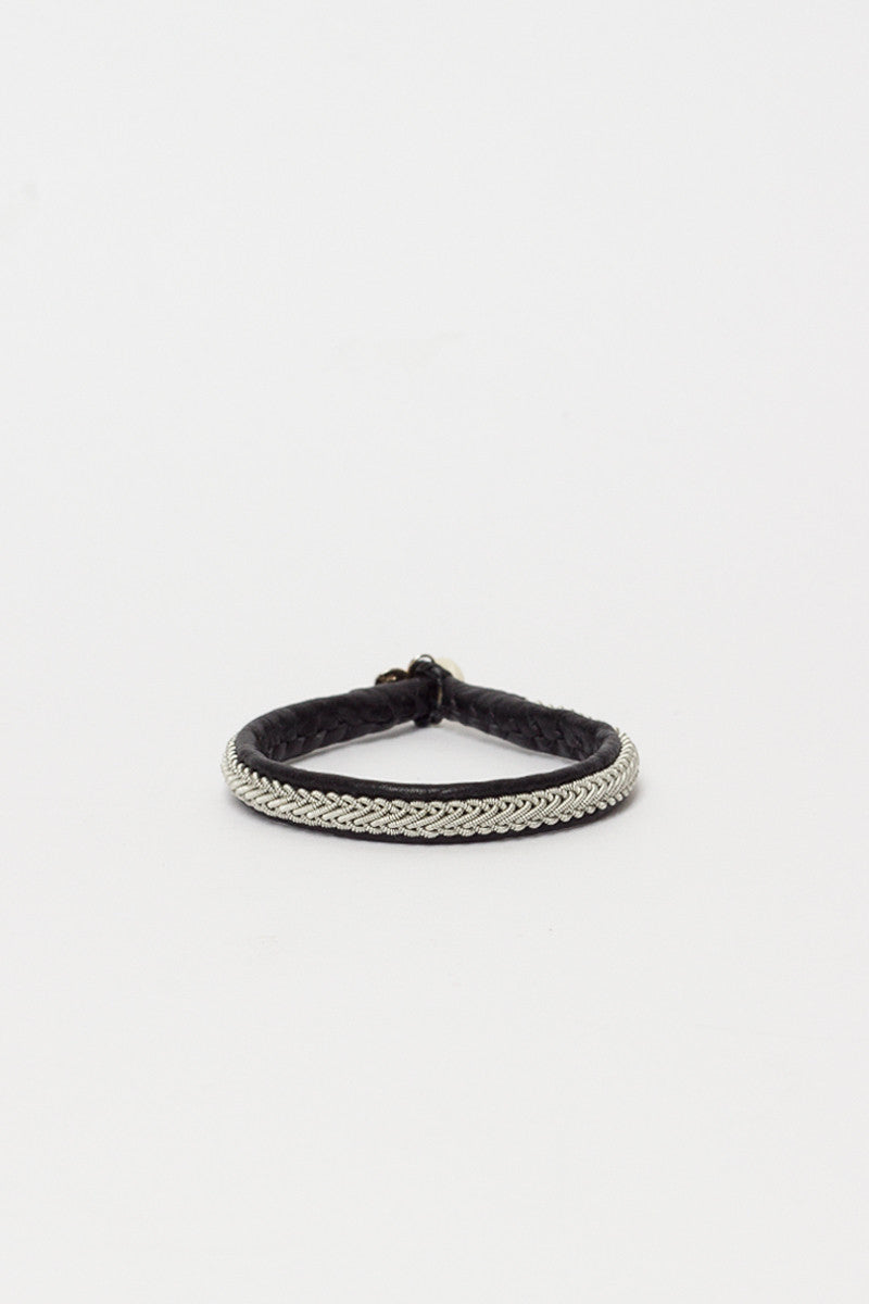 Maria Rudman Black Hide A Bracelet 2 – Envoy of Belfast