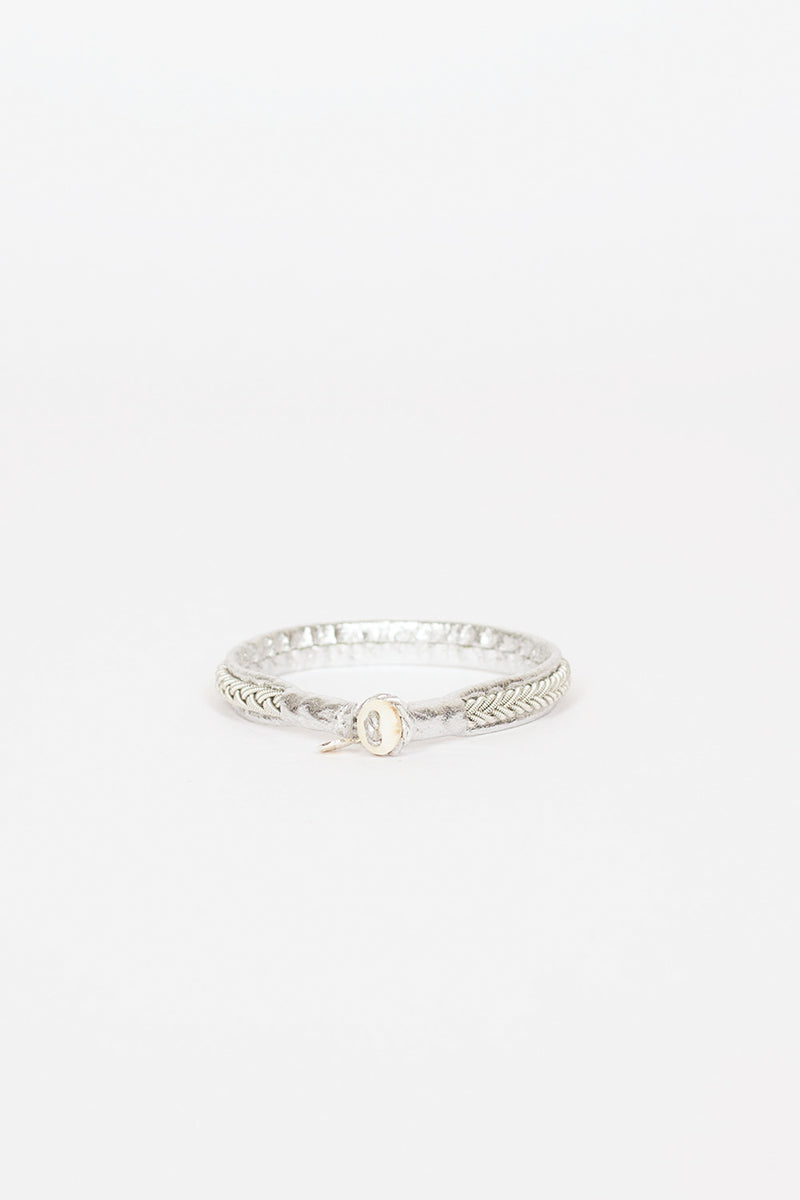 Maria Rudman Silver Hide A Bracelet 7 – Envoy of Belfast