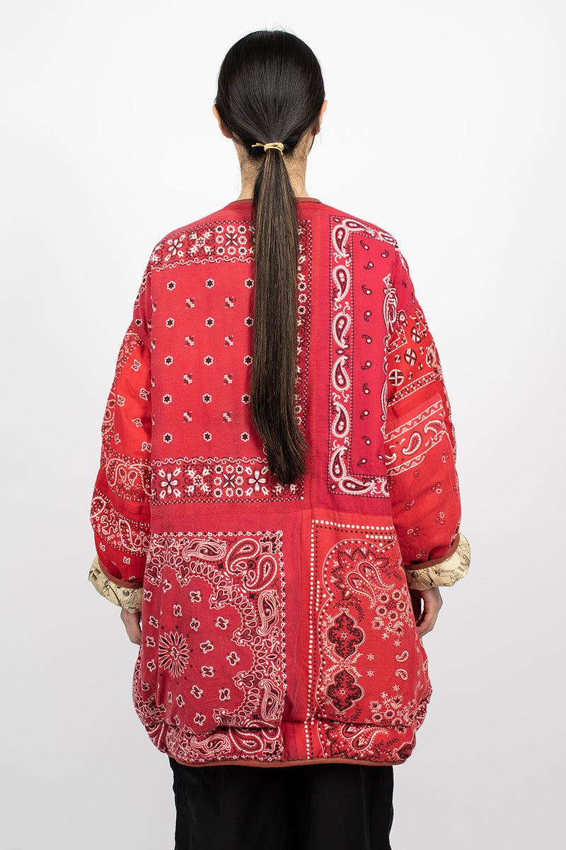 Reversible Liner Coat Bandana Red – Envoy of Belfast
